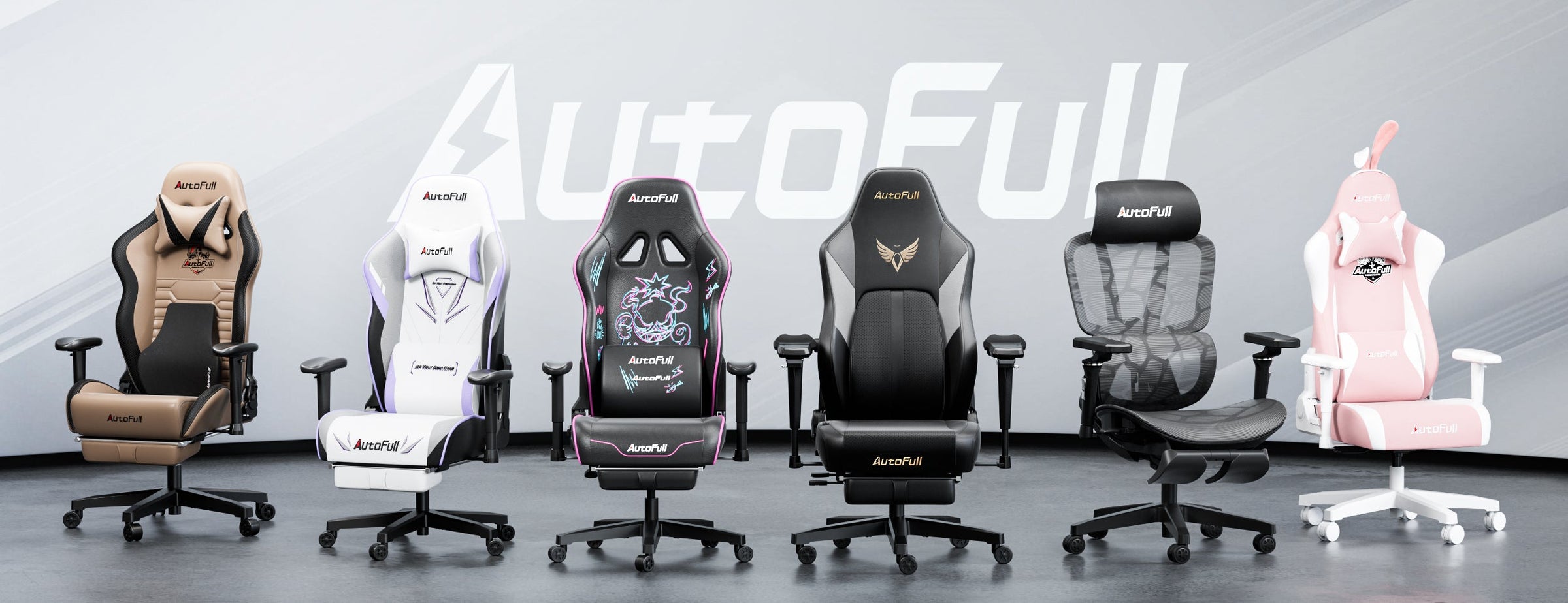 Autofull M6 Series | Comfortable & Stylish Gaming Chairs | AutoFull US